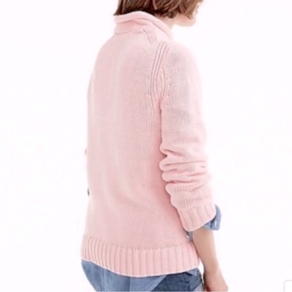 J. Crew | Sweaters | Nwt J Crew 988 Rollneck Sweater In Sweet Jasmine ...